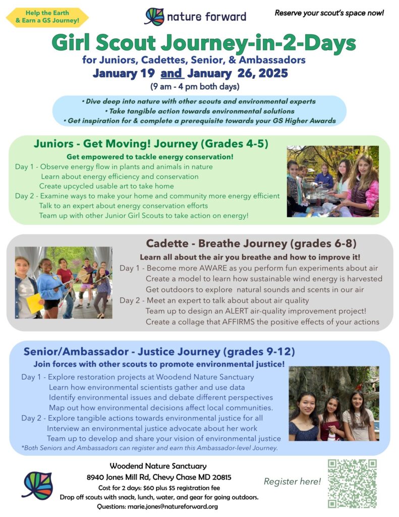 Girl Scout Journey-in-2-Days - Nature Forward